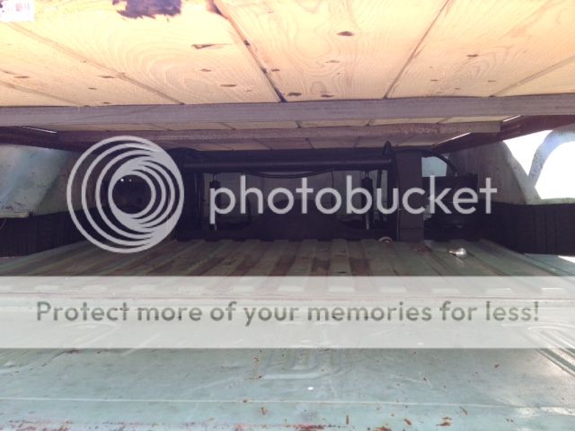 Building cheap wooden bed to cover step notch 1959 ford f100 | The H.A.M.B.