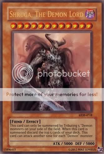 Demons - Advanced Card Design - Yugioh Card Maker Forum